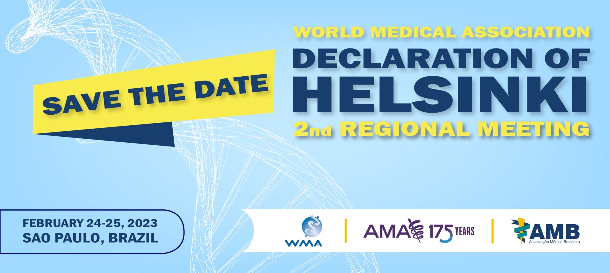 202302 DoH Sao Paulo Save the Date – WMA – The World Medical Association